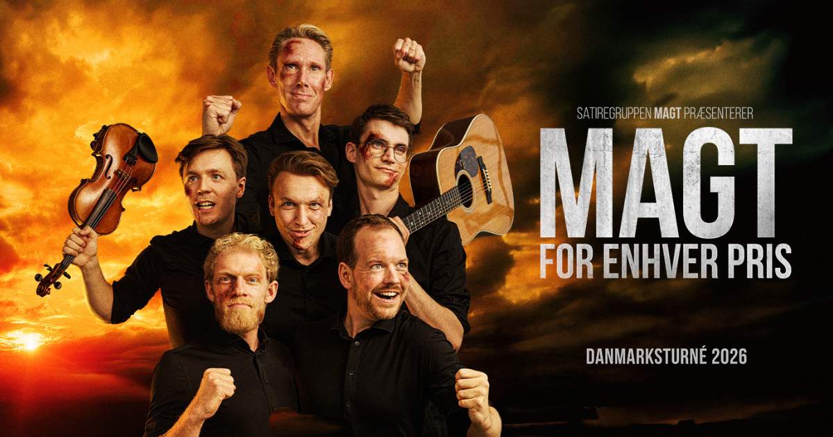 MAGT FOR ENHVER PRIS – Satirisk show i Roskilde