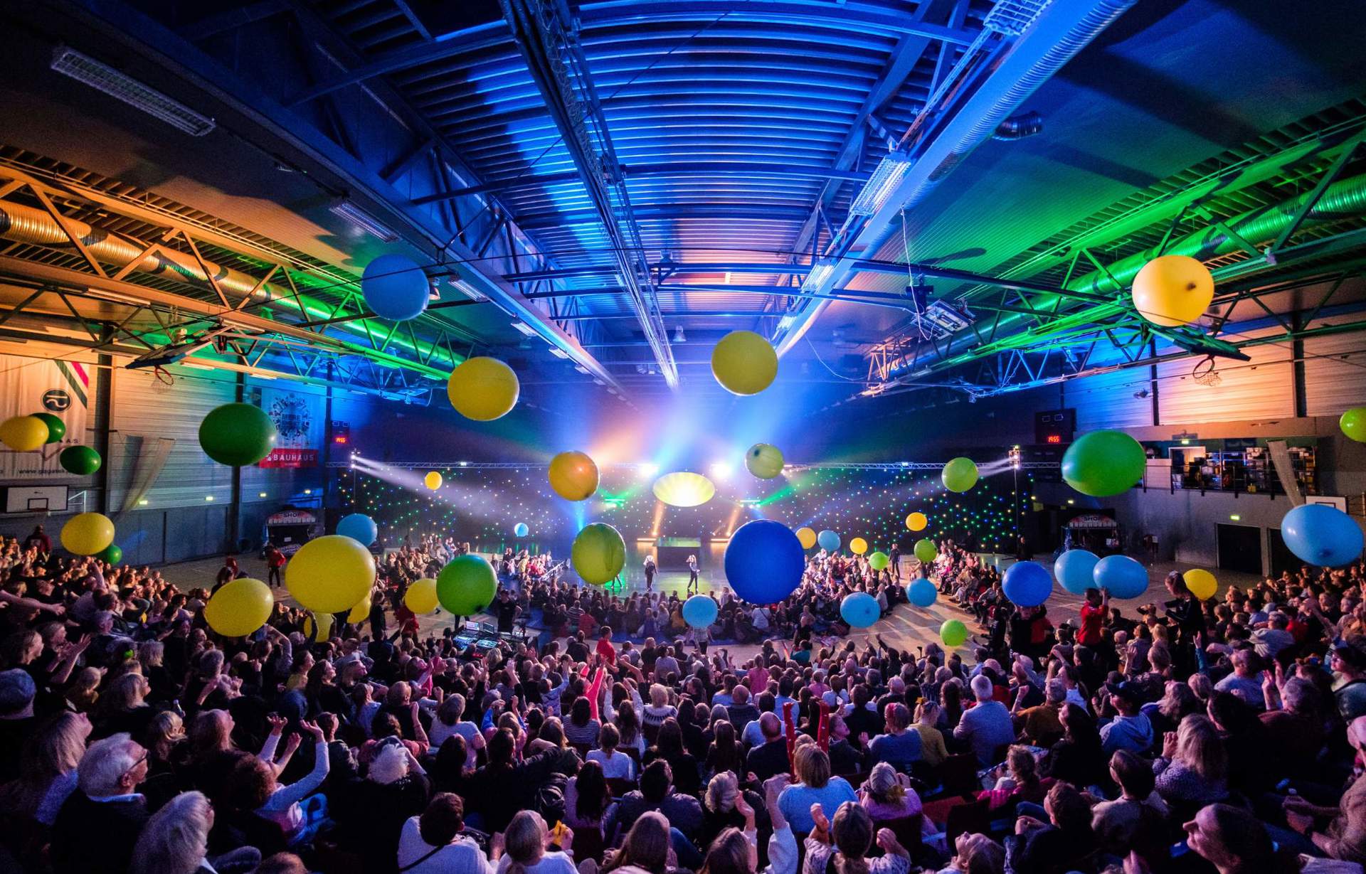 Flying Superkids i Roskilde Kongres- og Idrætscenter