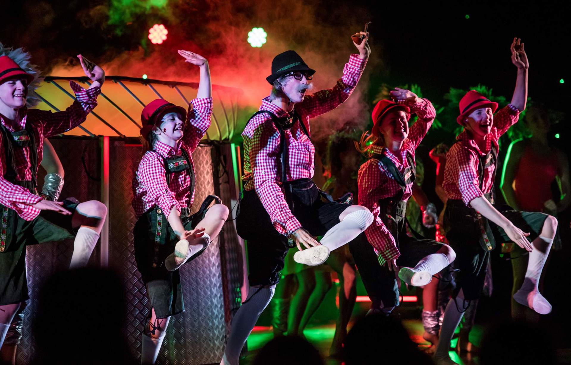 Flying Superkids i Roskilde Kongres- og Idrætscenter