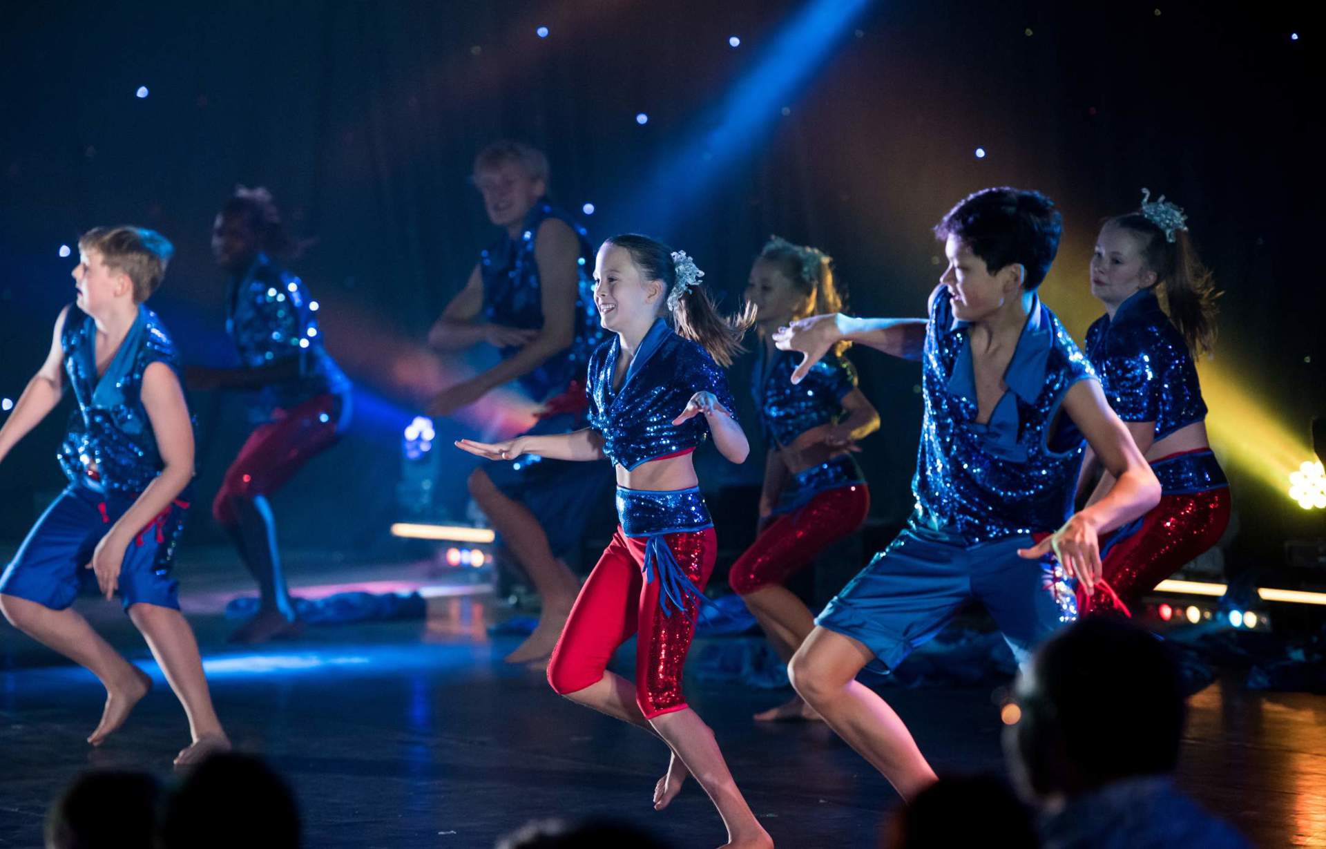 Flying Superkids i Roskilde Kongres- og Idrætscenter