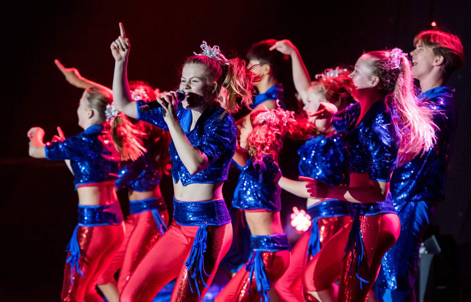 Flying Superkids i Roskilde Kongres- og Idrætscenter