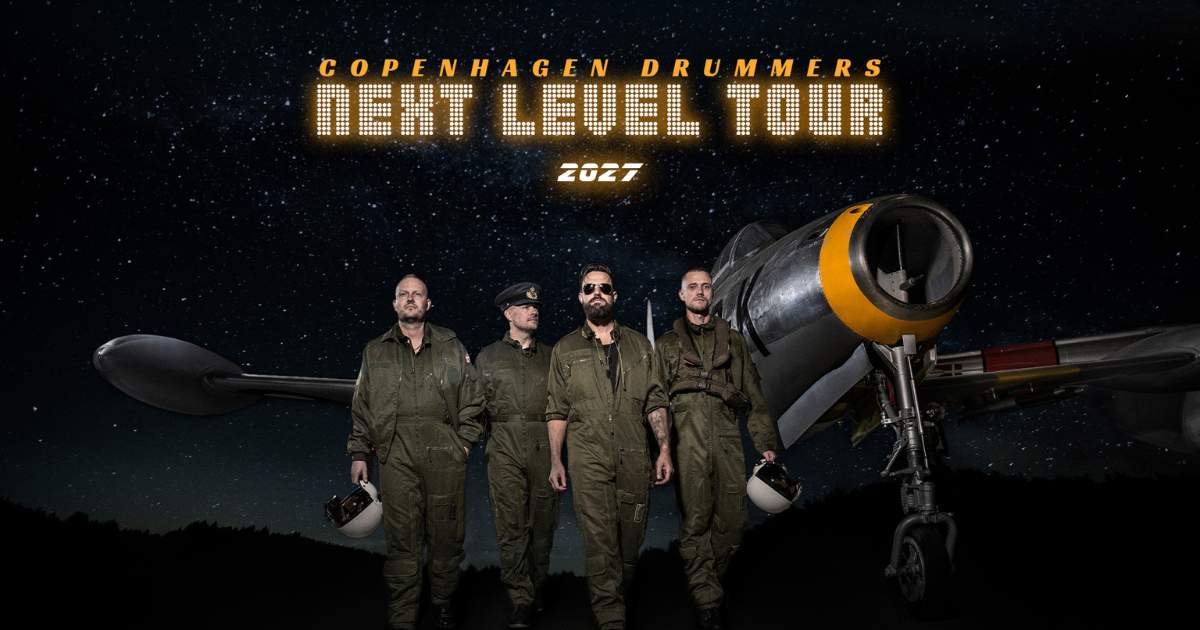Copenhagen Drummers – NEXT LEVEL Tour i Roskilde